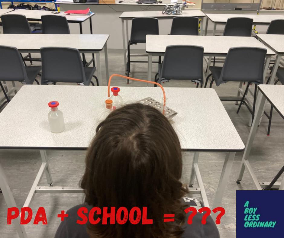 PDA plus school equals… – A Boy Less Ordinary